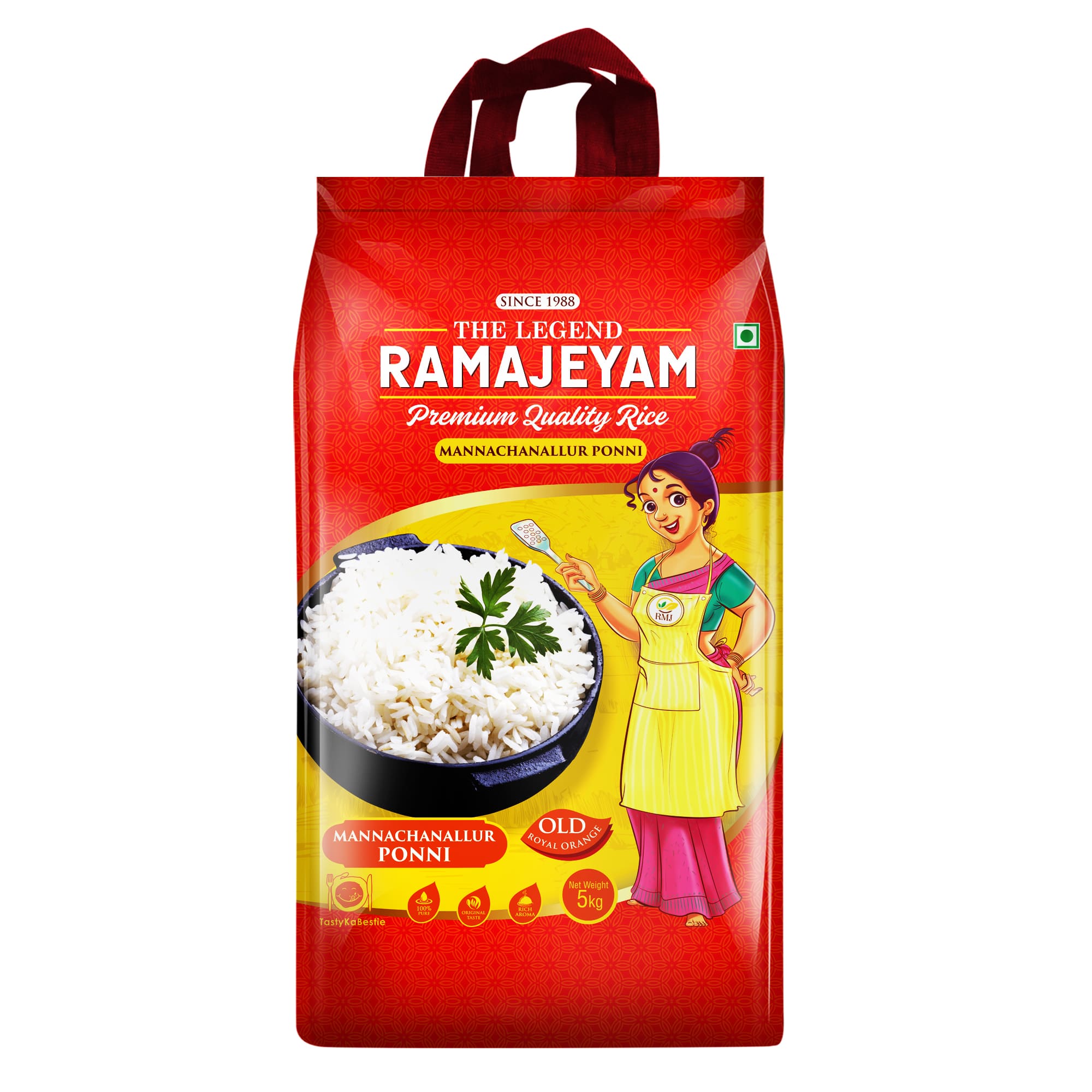 Manachanallur Ponni Boiled Rice - Ramajeyam Rice